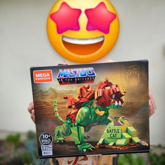 Lego | Toys | New Mega Masters Of The Universe Battle Cat Building Set ...
